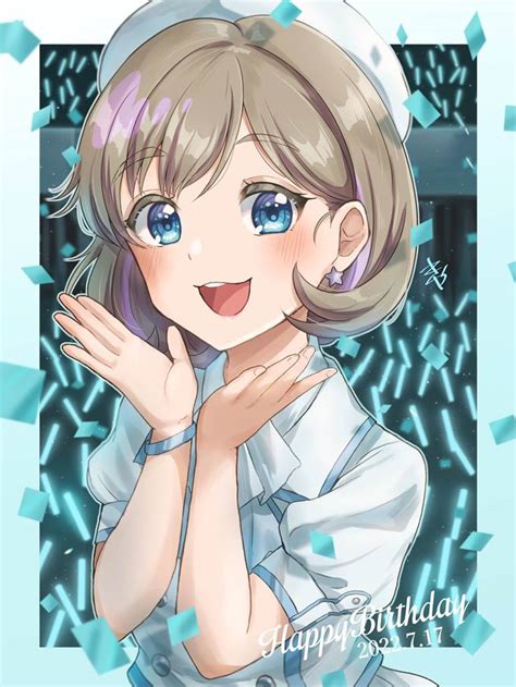小可生日快乐插画师きゃくたす的唐可可插画图片 Bobopic