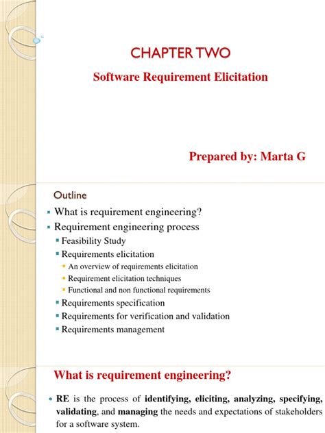 Comp 468 Lecture Slide Chapter 02 Software Requirement Elicitation