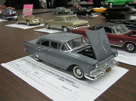 4 Door 57 Ford Car Model Model Cars Kits Plastic Model Cars