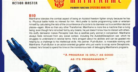 Transformer Of The Day Mainframe