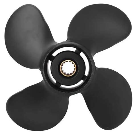 Rh 프로펠러 알루미늄 합금 블레이드 4 개 빅풋 4 스트로크 25hp 선외 엔진에 적합 103x13 인치해양 프로펠러 Aliexpress