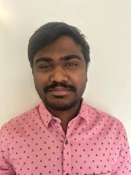Mohan Krishna Sen Lingam Software Development Of 4 Year Who