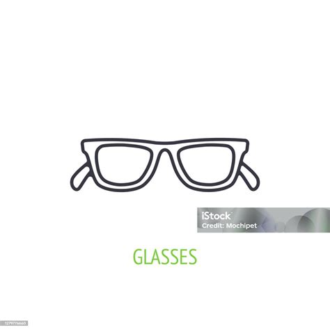 플라스틱 테두리 윤곽 아이콘 선글라스 벡터 그림입니다 개인 장식품에 대한 스톡 벡터 아트 및 기타 이미지 개인 장식품 검은색 고풍스런 Istock