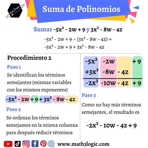 Término Algebraico Clase De Matemáticas Lenguaje Algebraico Paginas