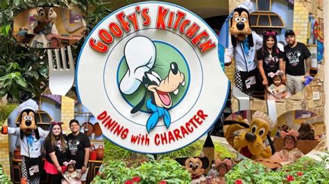 Character Breakfast At Goofys Kitchen Disneyland Hotel Youtube