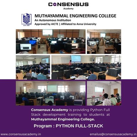 Consensus Academy Is Providing Python Full Stack Development To Our