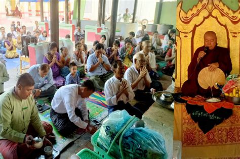 မလှိုင်မြို့၌ ဝါခေါင်လပြည့် မေတ္တာအခါတော်နေ့တွင် သံဃာ့ဒါနဆွမ်းလောင်းလှူပွဲကျင်းပ Information