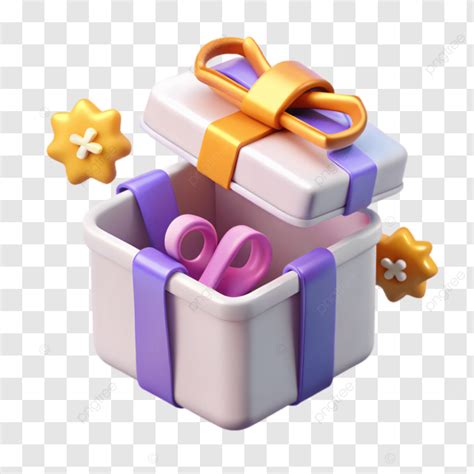 3d의 생생한 그림으로 놀라움을 상징하는 할인 바우처가 포함된 흰색 선물 상자 열기 태그 선물 상자 하얀색 Png 일러스트 및 이미지 에 대한 무료 다운로드 Pngtree