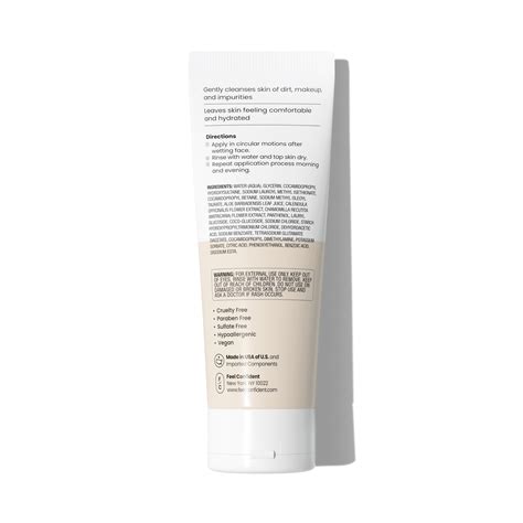 Facial Cleanser Feel Confident