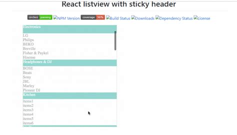 React Sticky Header Elements Component On Scroll Onaircode