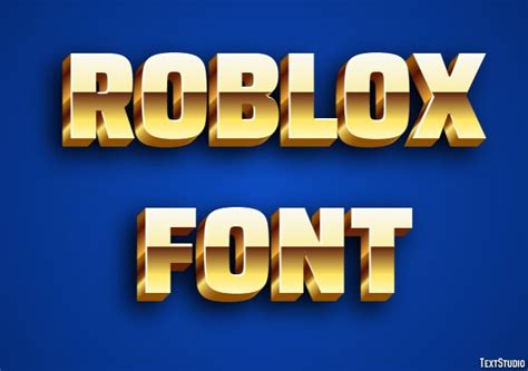 Roblox Font Font Truetype Fonts Text Effects Custom Fonts