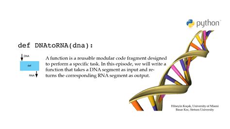 Python For Biologists