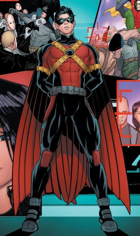 Tim Drake Cardinal Red Robin Pfp Red Robin Tim Drake Marvel Dc