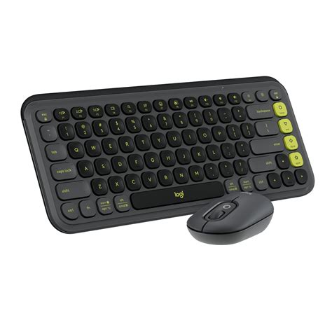 Logitech Pop Icon Combo Bluetooth Keyboard And Mouse Combo Comfortable Typing