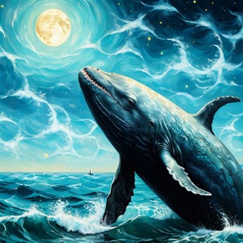 Majestic Breaching Whale Mary Snyder Fine Art Digital Art And Ai