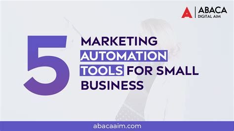5 Marketing Automation Tools For Small Business