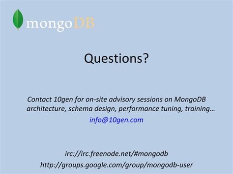 Mongodb Replica Sets Ppt