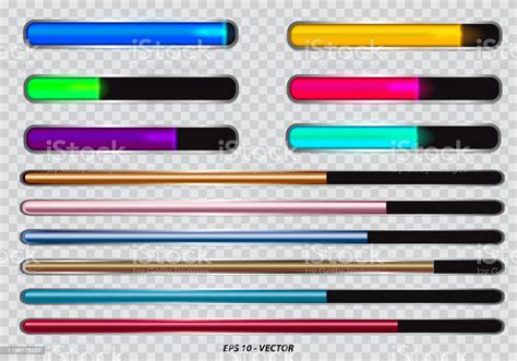 로딩 바 아이콘 또는 검은 색 흰색 프리 로더 그림 또는 인터넷 다운로드 또는 바 게임 진행 로딩 개념에 대한 로딩 기호의 집합입니다 수정하기 쉬운 0명에 대한 스톡 벡터