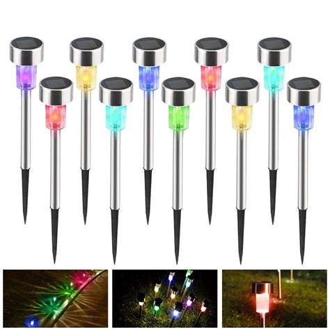 [สินค้าประจำวัน] ไฟ Led พลังงานแสงอาทิตย์โคมไฟสนามหญ้าภูมิทัศน์ทางเดินตกแต่งกลางแจ้ง Daily