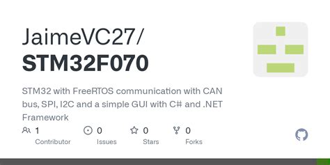 Github Jaimevc27stm32f070 Stm32 With Freertos Communication With Can Bus Spi I2c And A
