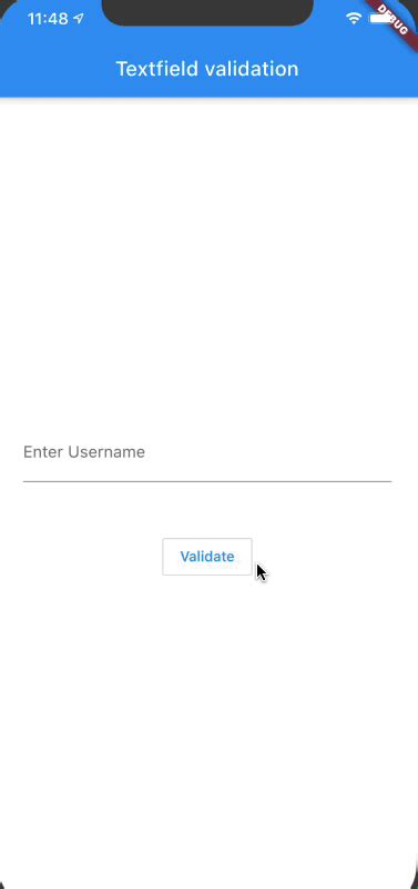 Dart Textfield Validation In Flutter Stack Overflow