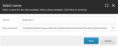 Customize A Rendering Instance Using Parameter Templates And The Mvc