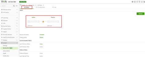 Zyxel Usg Flex H Series Ha Firmware Update In High Availability Ha Mode Zyxel Support