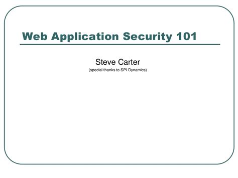 Webappsec Intro Pdf Hypertext Transfer Protocol World Wide Web