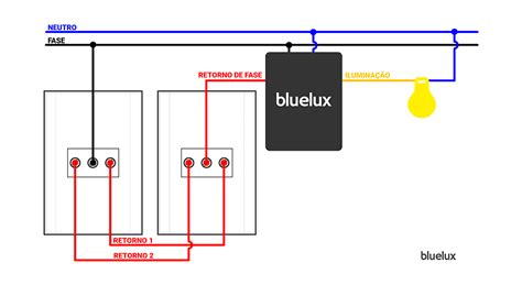 Como Fazer Um Circuito Com Interruptor Paralelo Three Way Bluelux