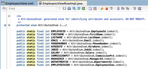 Understanding Attributes Enum In Adf Bc Row Class Oracle Developers Medium