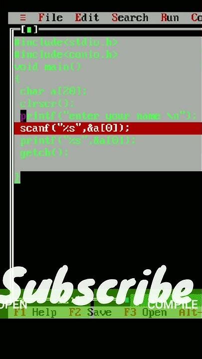 String In C Programing Shortsyoutubeshort Youtube