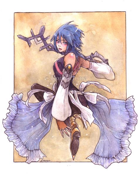 Aqua Keyblademaster By Doria Plume On Deviantart