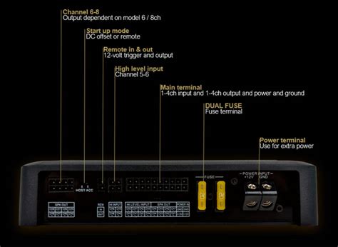 Zda Plug And Play Dsp Amplifier Phoenix Gold High Performance Car Audio