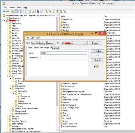 powershell how to search for a group name within the active directory
