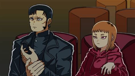 Katana Man And Sawatari Akane Chainsaw Man Drawn By Nya Tt Danbooru