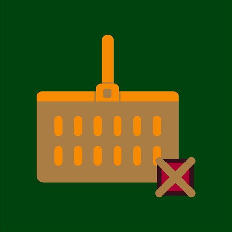 슈퍼마켓 바구니 벡터의 평면 아이콘 Eps Ai Uidownload