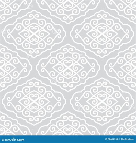 Seamless Ornament Pattern Stock Vector Illustration Of Ornate 58657755
