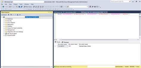 Duas Queries úteis Para Identificar A Versão Do Sql Server Paulo Sant´anna