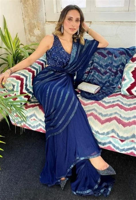 Silver Chiffon Party Wear Sarees At Best Price In Bengaluru Id