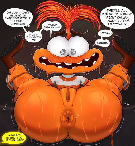 Rule 34 1girls Anxiety Inside Out Anxious Big Butthole Bootydox