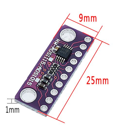 Adc Conversor Analógico Digital Ads1115 16 Bits Fabricación E Insumos De Electrónica