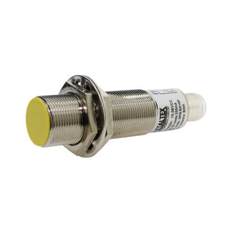 Sensor Indutivo M18 18mm Npn 10 36vcc 4 Fios Na Nf Metaltex