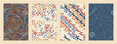 Vector Abstract Background Bio Diffusion Coral Modern Stock Vector