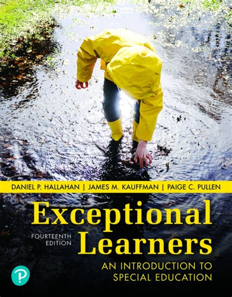 Exceptional Learners An Introduction To Special Education 14th Edition By Hallahan Daniel P