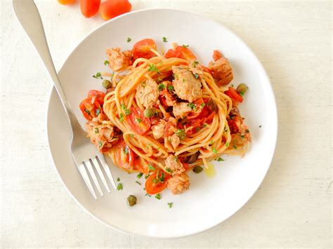 Tomatoes And Tuna Pasta Sauce