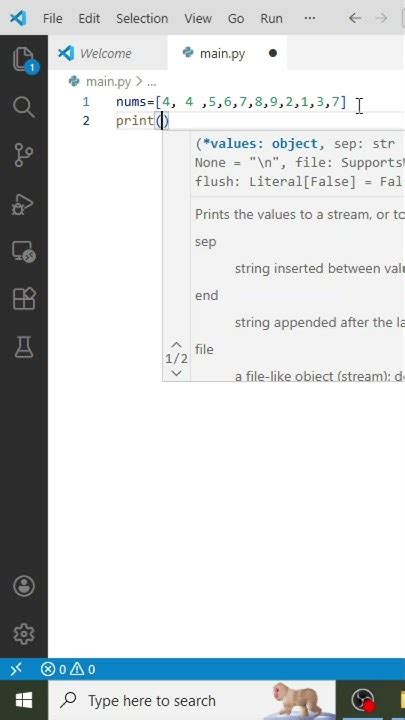 Find Minimum Number In Python List 🐍 Min Function Shorts Icnt