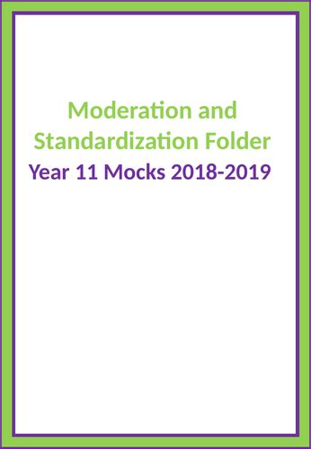 Edexcel B Geography Gcse 9 1 Moderation Booklet June 2018 Teaching Resources