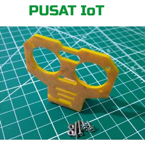 jual mounting bracket frame dudukan sensor ultrasonic hc sr04 shopee indonesia