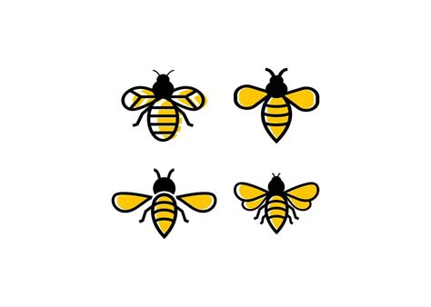 Bee Vector Art Icons And Graphics For Free Download