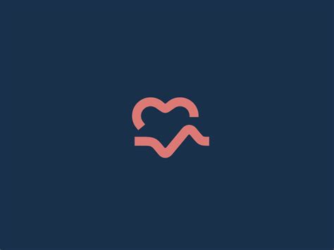 Heart Beat Logo Design Creative Logo Design Medical Logos Inspiration